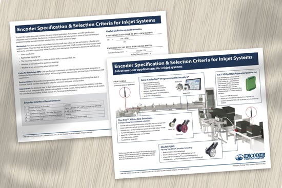 How to Choose the Right Encoder for Your Inkjet System | EPC